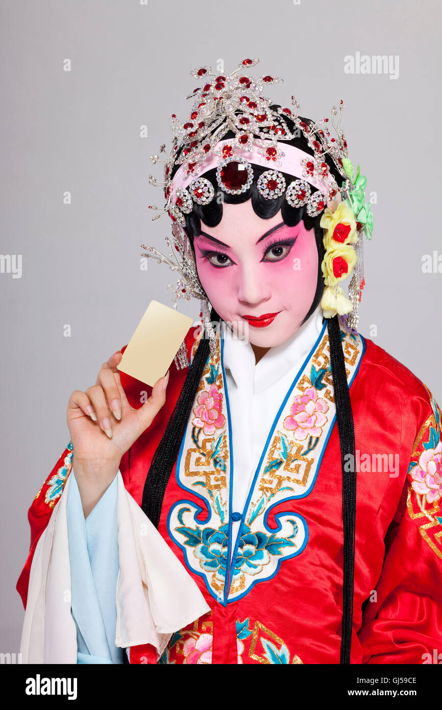 Peking Opera characters Stock Photo - Alamy
