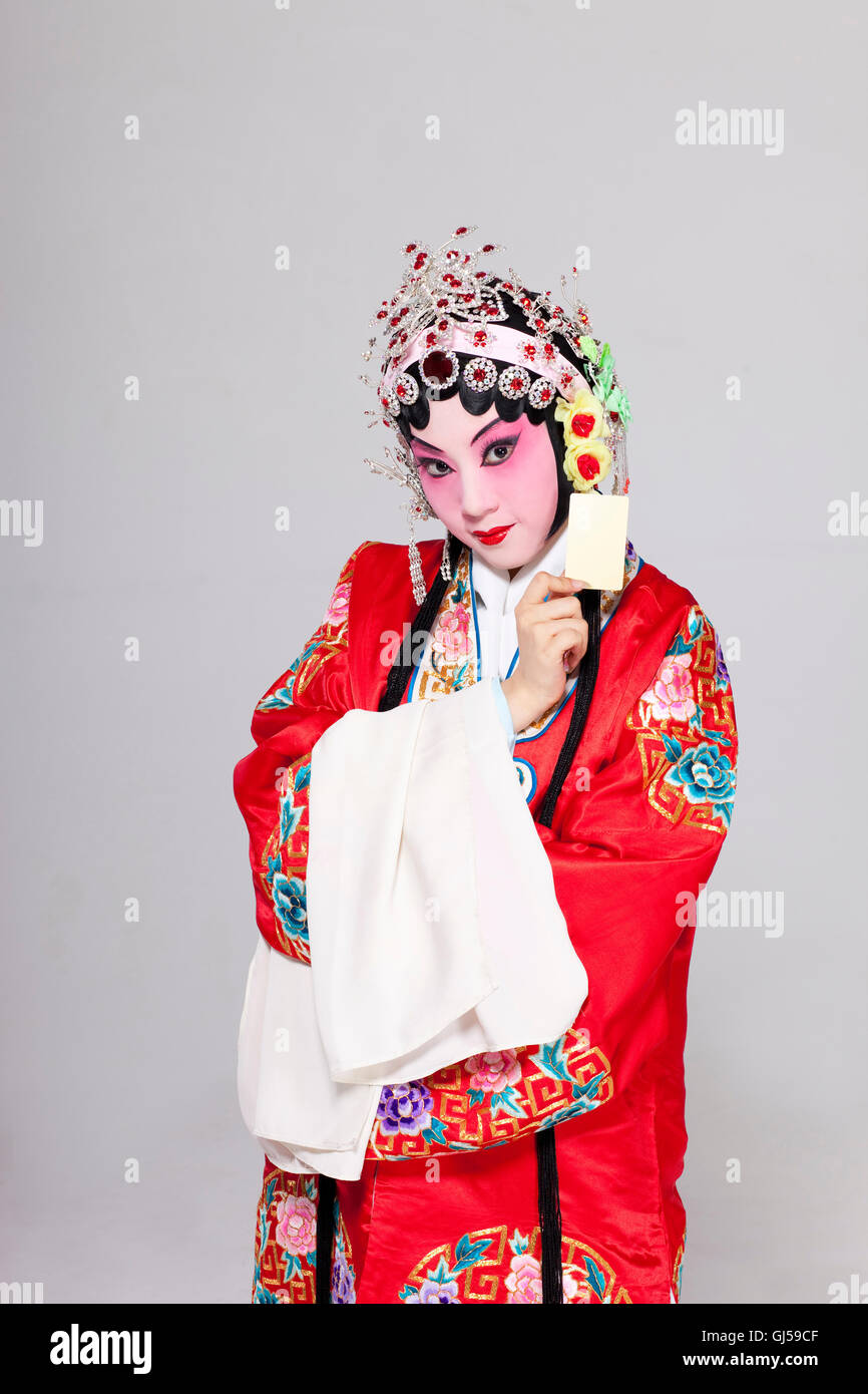 Peking Opera characters Stock Photo - Alamy