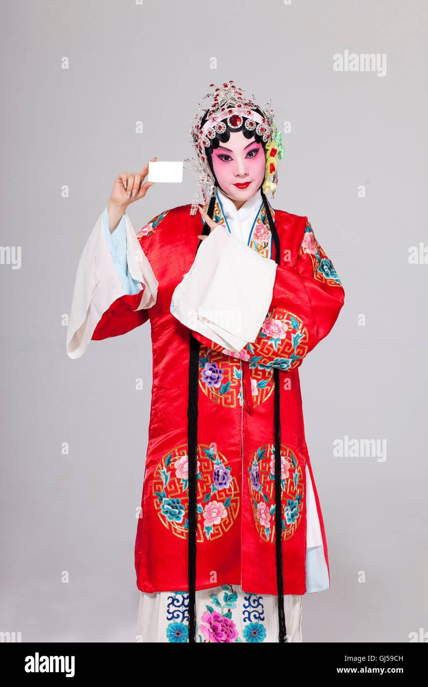 Peking Opera characters Stock Photo - Alamy