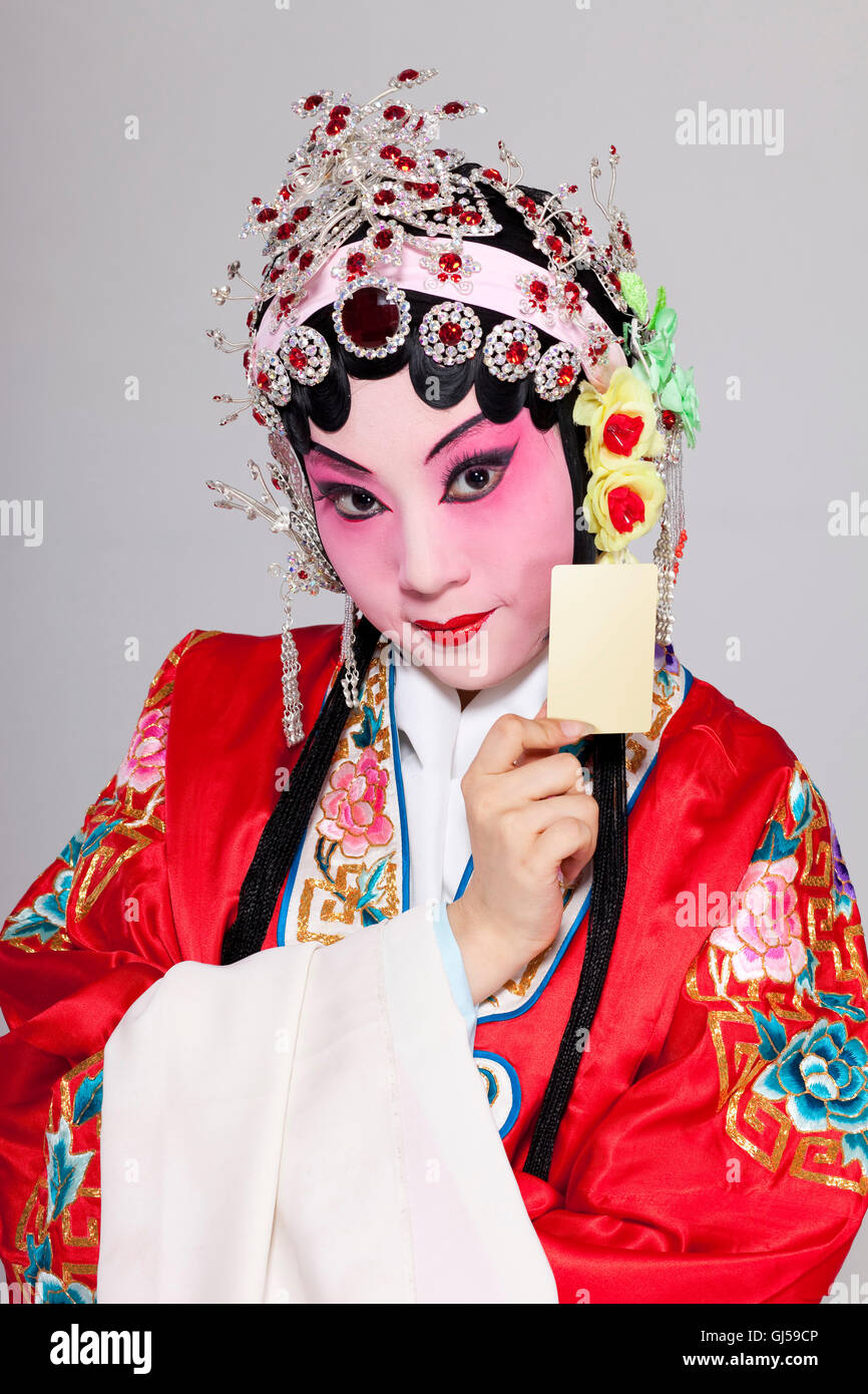 Peking Opera characters Stock Photo - Alamy