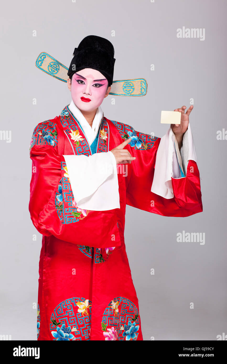 Peking Opera characters Stock Photo - Alamy