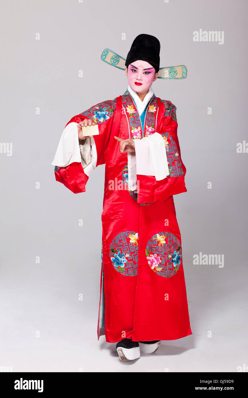 Peking Opera characters Stock Photo - Alamy
