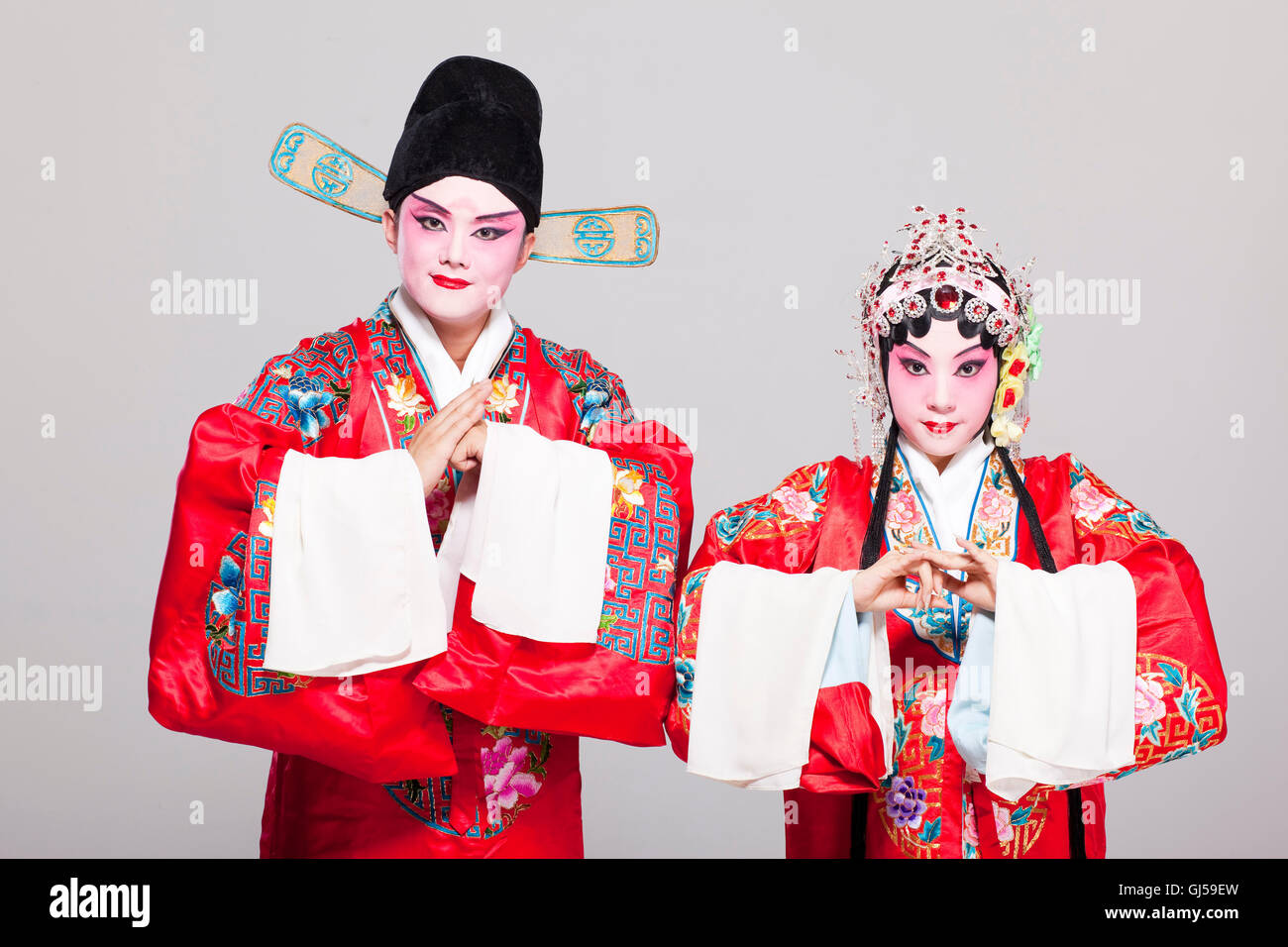 Peking Opera characters Stock Photo - Alamy