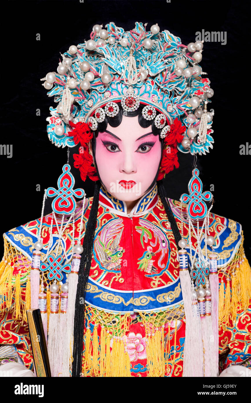 Peking Opera characters Stock Photo - Alamy