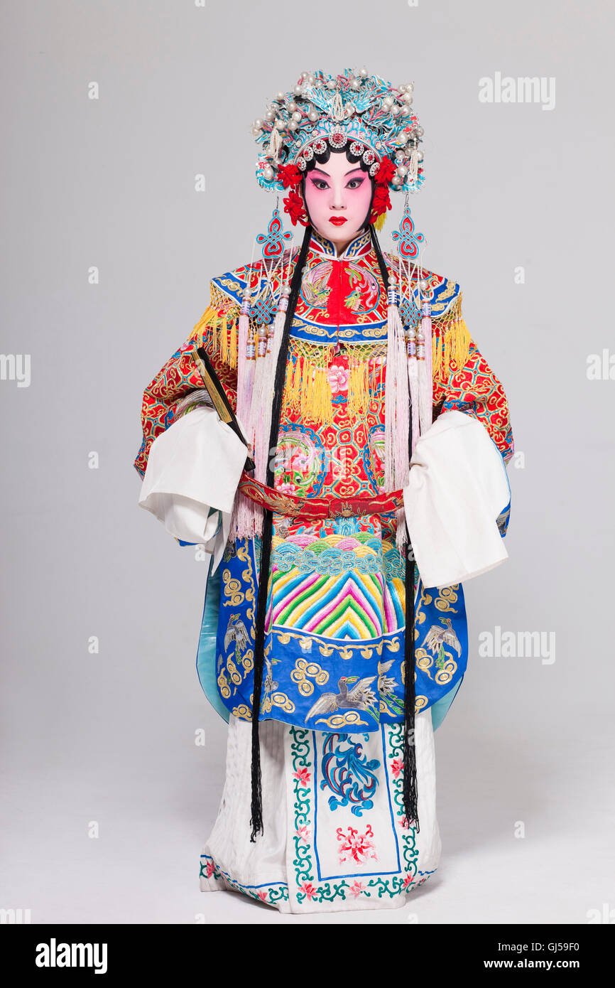 Peking Opera characters Stock Photo - Alamy