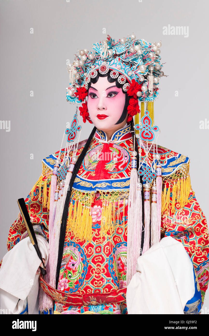 Peking Opera characters Stock Photo - Alamy