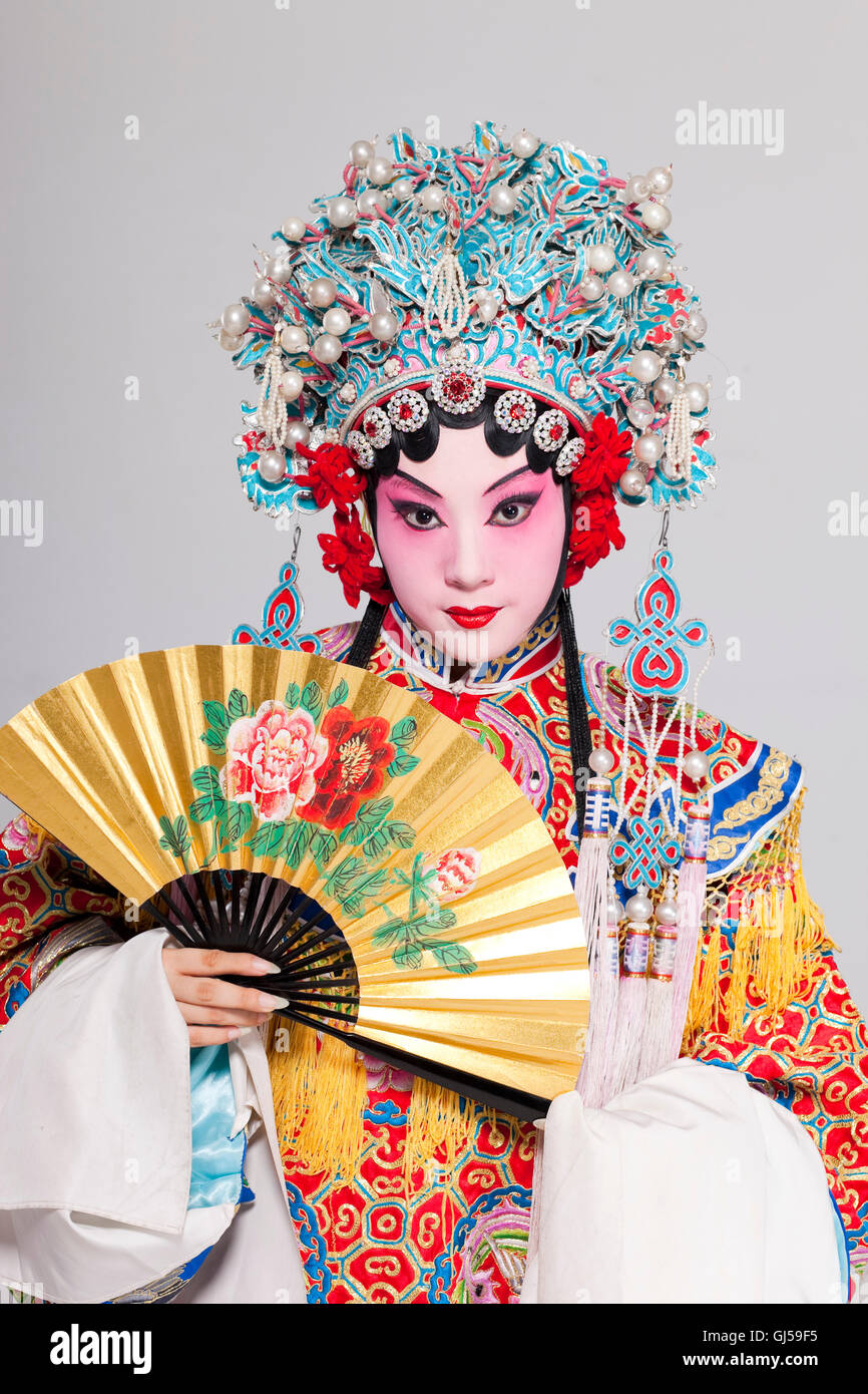 Peking Opera characters Stock Photo - Alamy