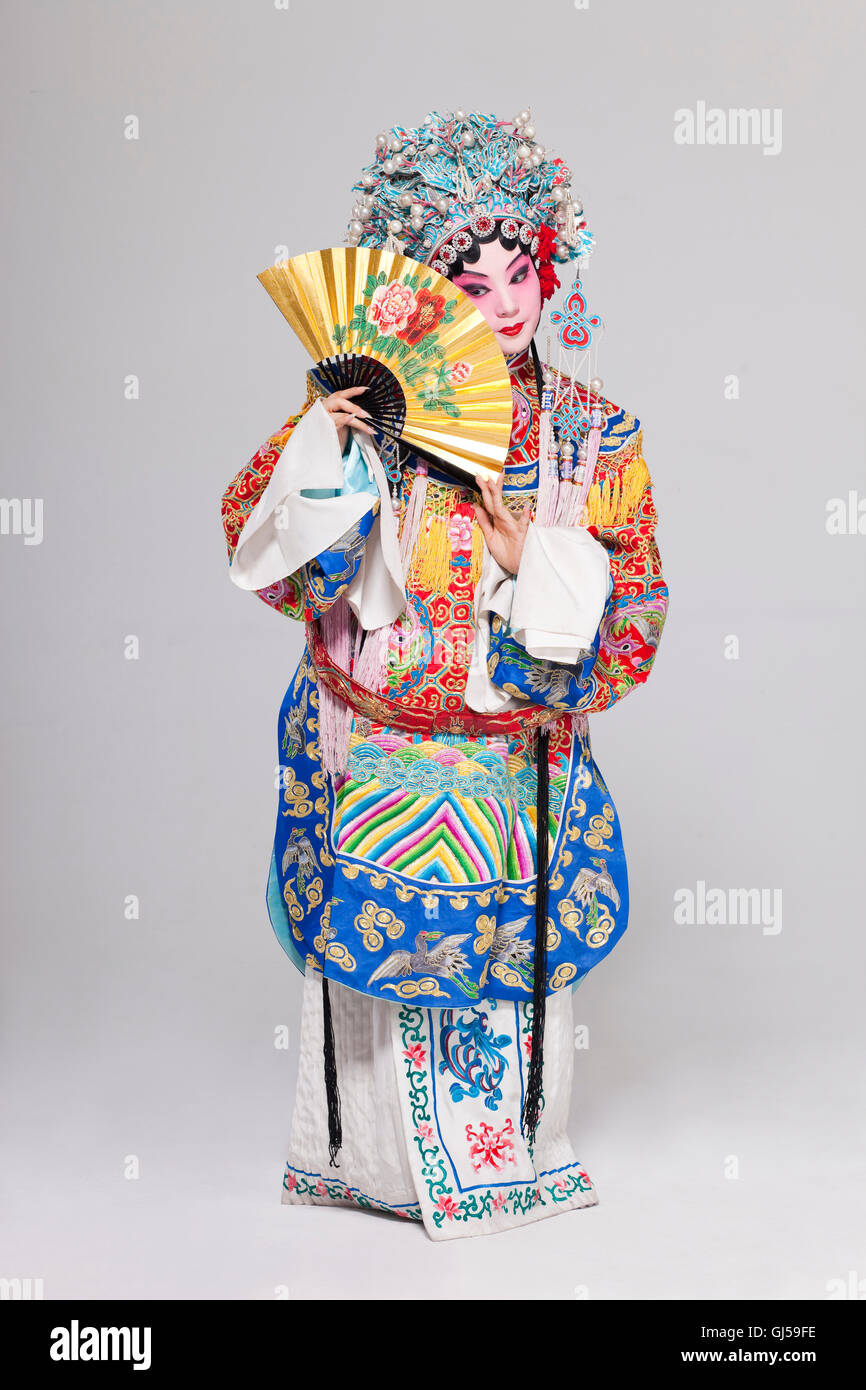 Peking Opera characters Stock Photo - Alamy