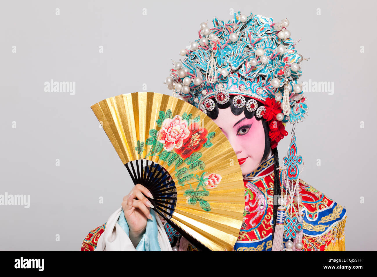 Peking Opera characters Stock Photo - Alamy