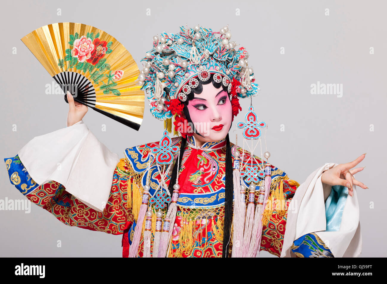 Peking Opera characters Stock Photo - Alamy