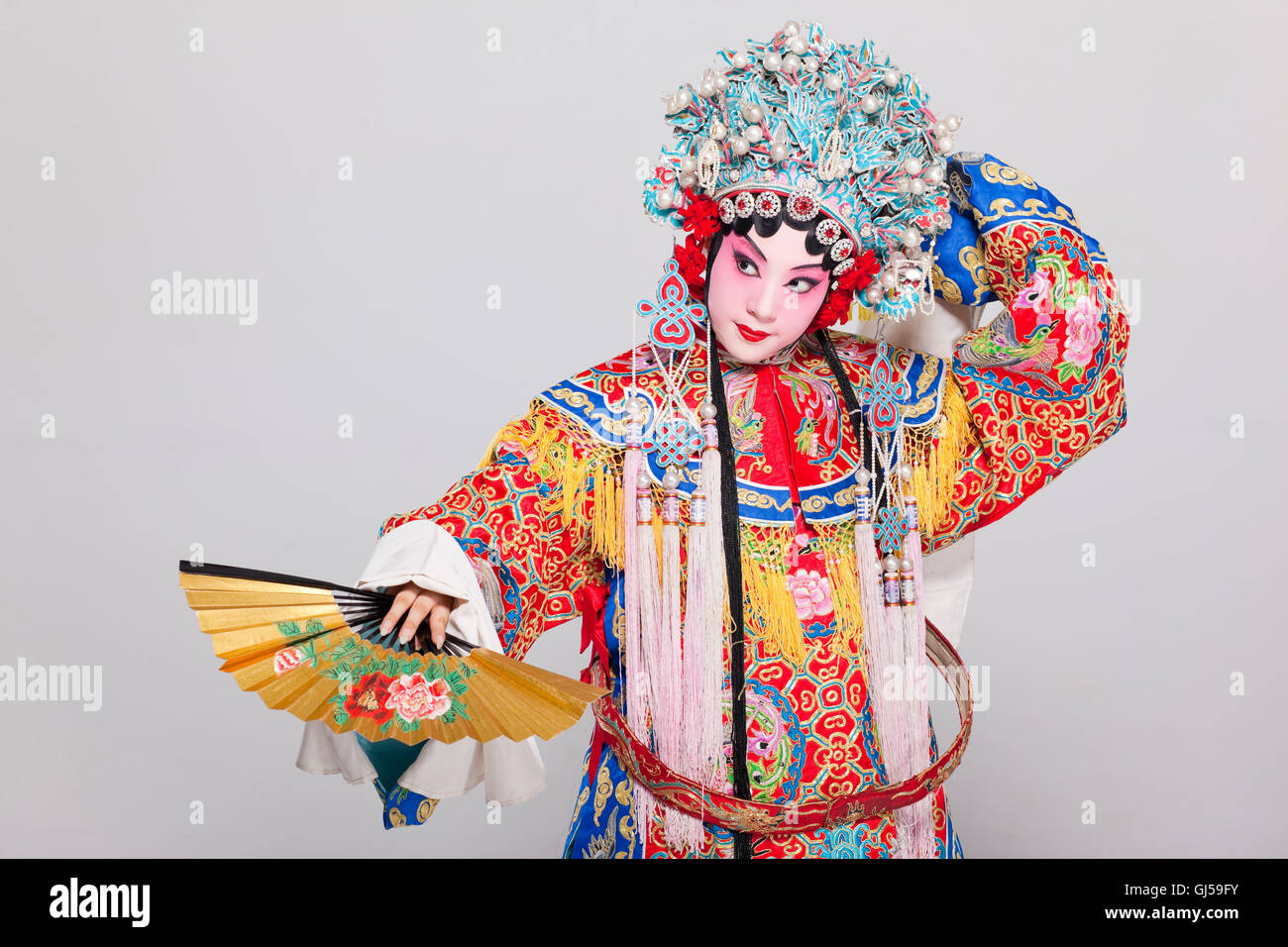Peking Opera characters Stock Photo - Alamy