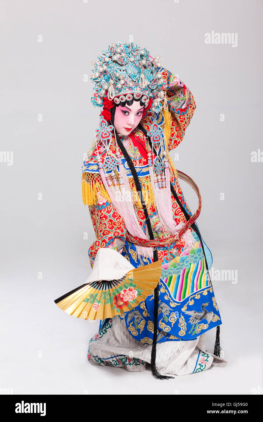 Peking Opera characters Stock Photo - Alamy