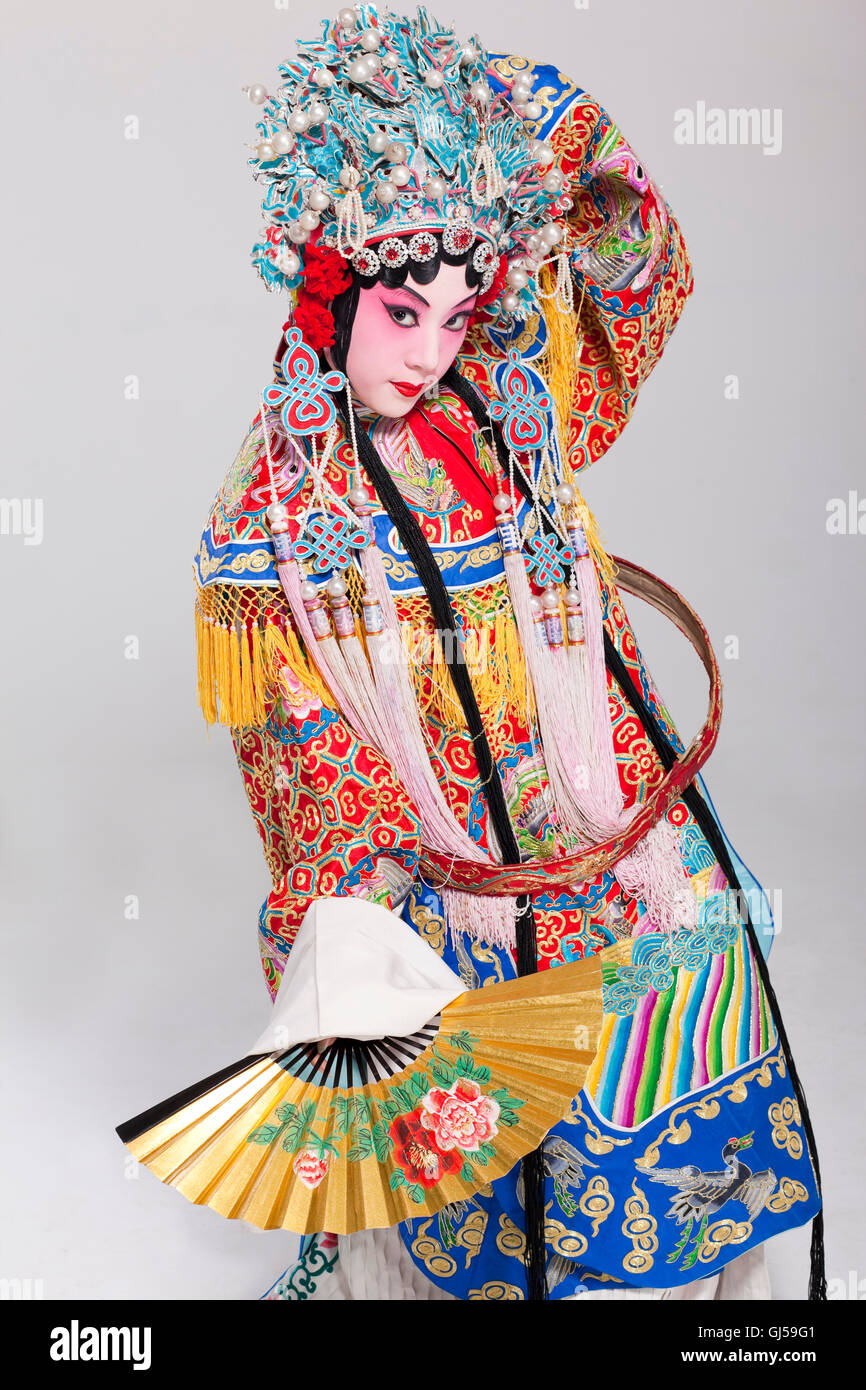 Peking Opera characters Stock Photo - Alamy
