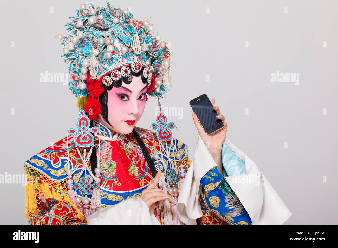 Peking Opera characters Stock Photo - Alamy