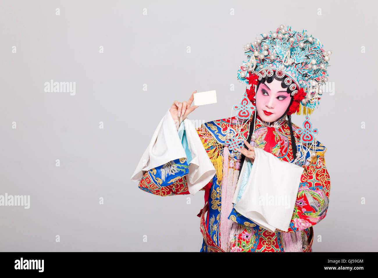 Peking Opera characters Stock Photo - Alamy