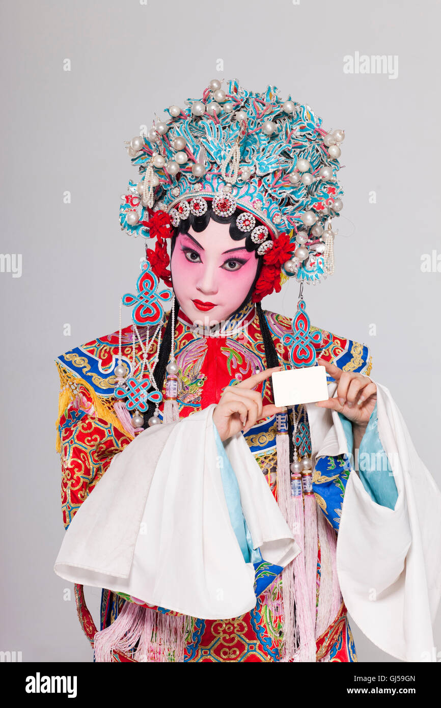 Peking Opera characters Stock Photo - Alamy