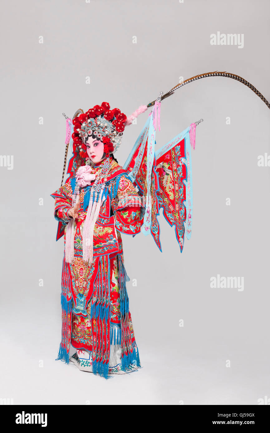 Peking Opera characters Stock Photo - Alamy