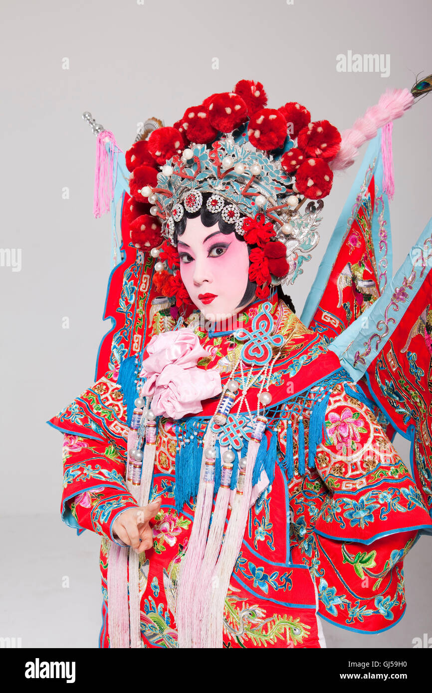 Peking Opera characters Stock Photo - Alamy