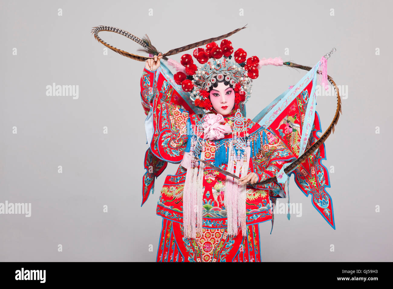 Peking Opera characters Stock Photo - Alamy