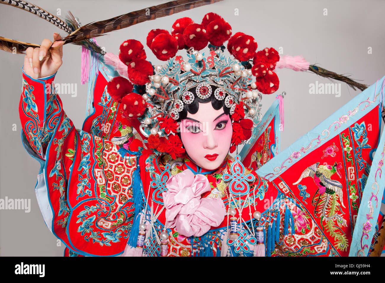 Peking Opera characters Stock Photo - Alamy