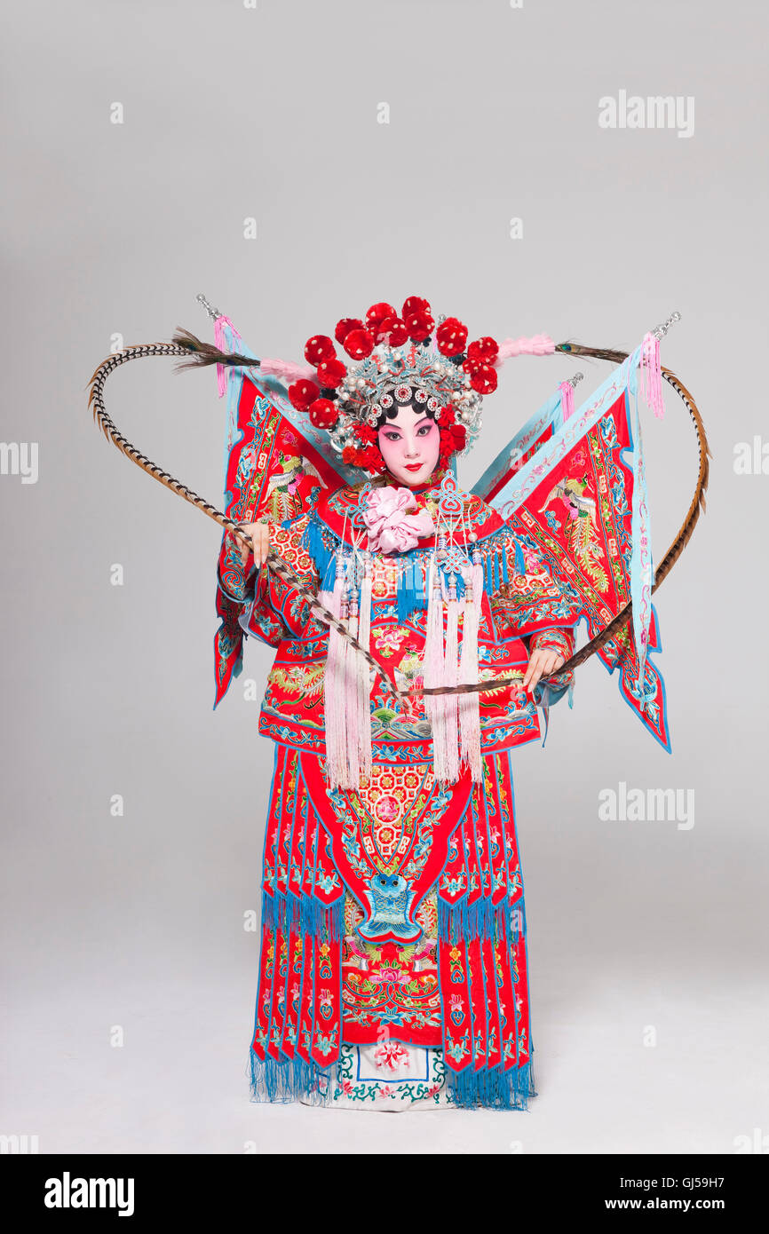Peking Opera characters Stock Photo - Alamy