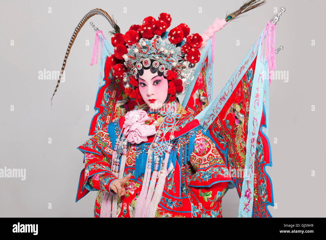 Peking Opera characters Stock Photo - Alamy
