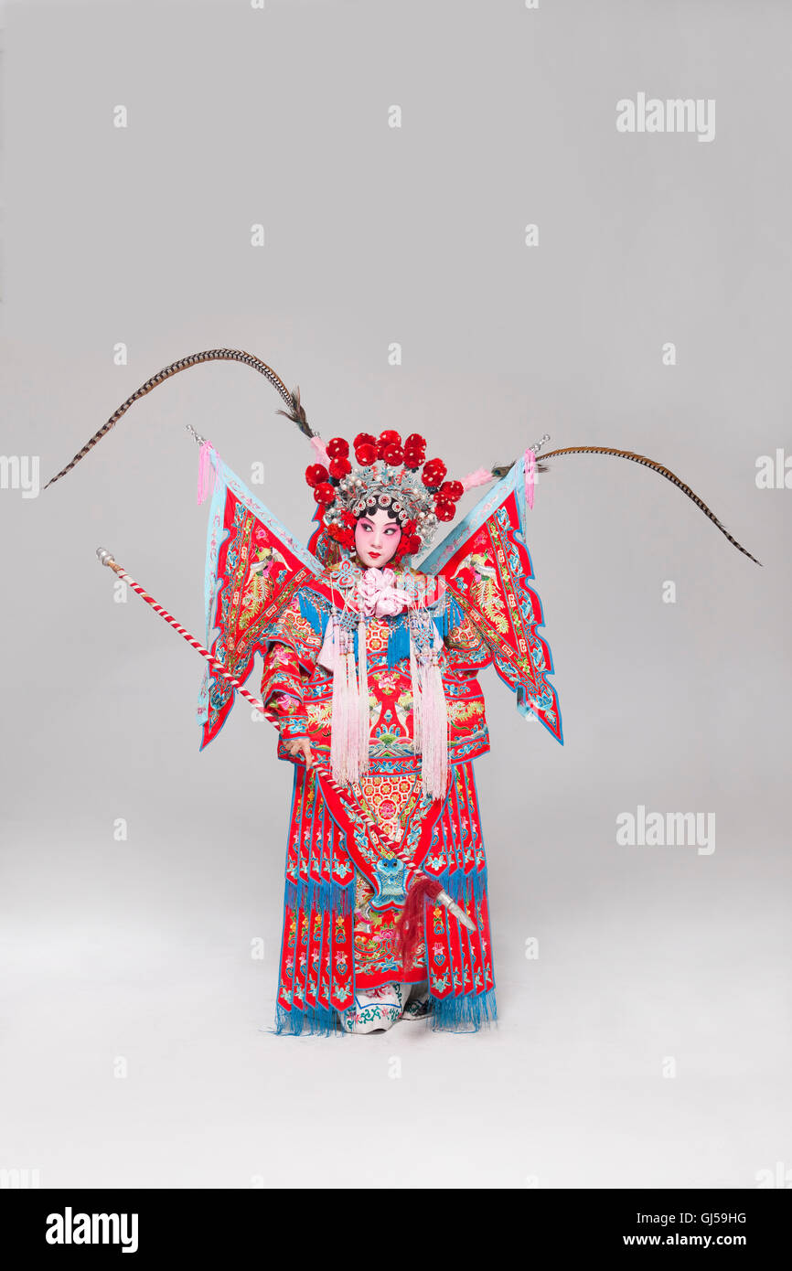 Peking Opera characters Stock Photo - Alamy