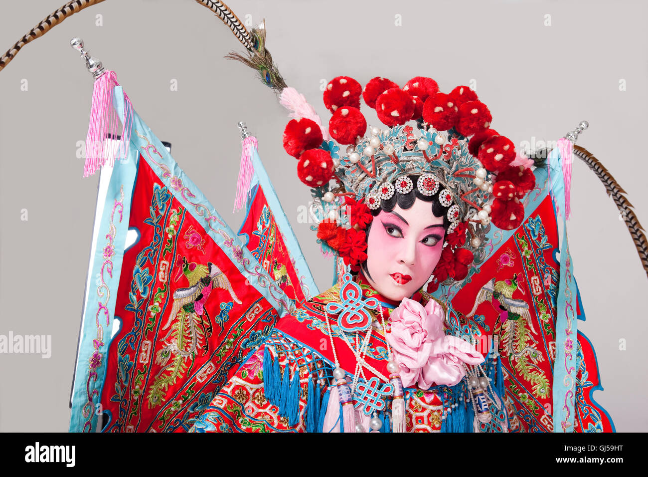 Peking Opera characters Stock Photo - Alamy