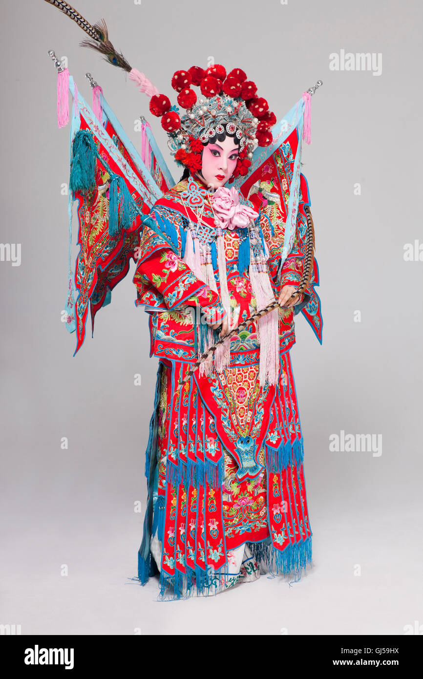 Peking Opera characters Stock Photo - Alamy