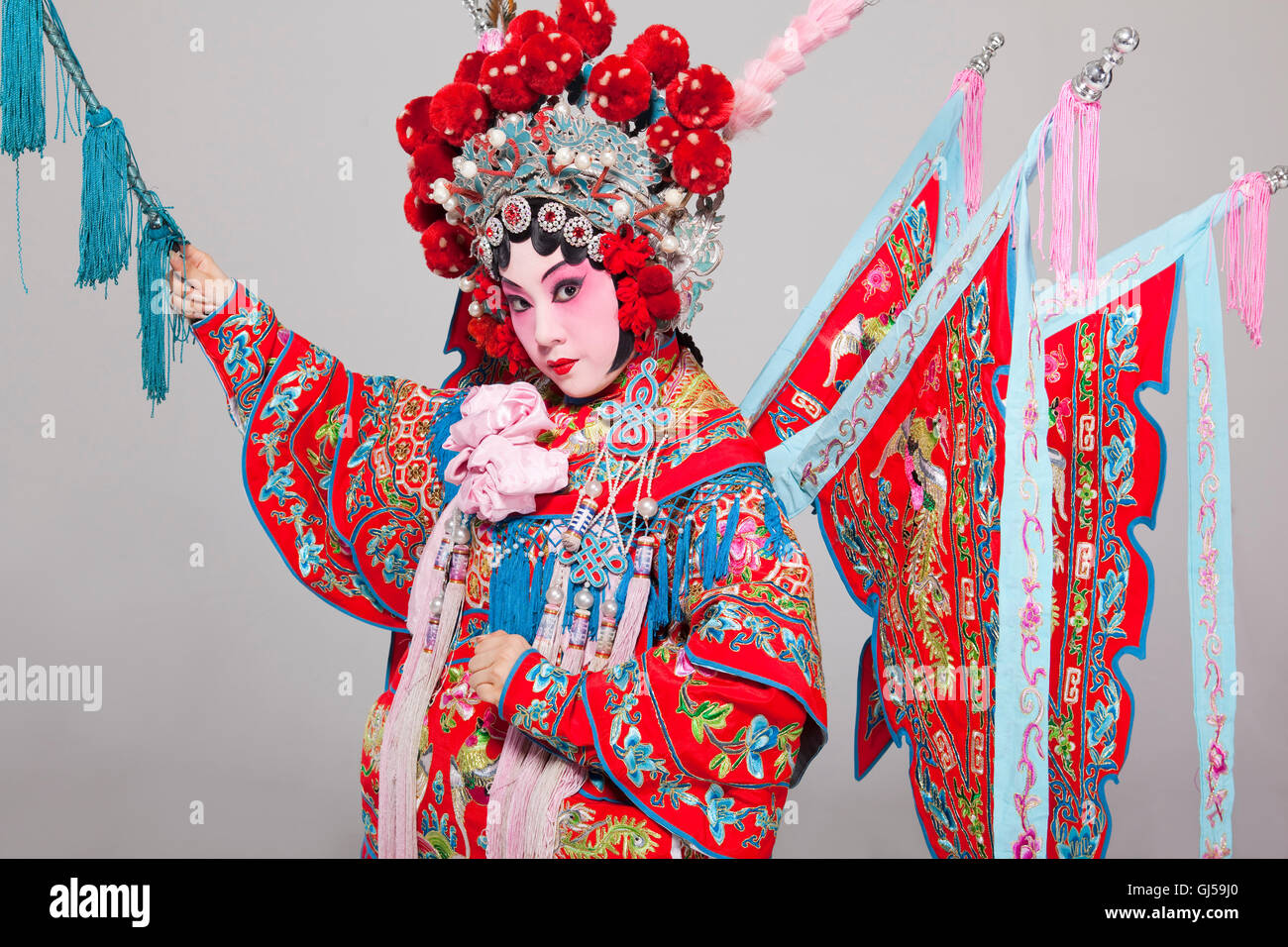 Peking Opera characters Stock Photo - Alamy