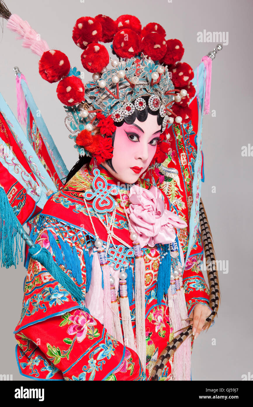 Peking Opera characters Stock Photo - Alamy