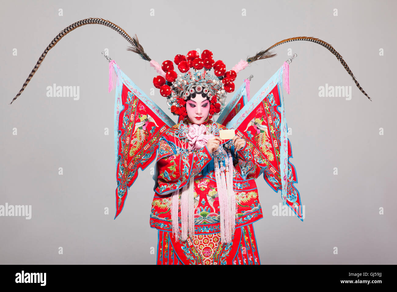Peking Opera characters Stock Photo - Alamy