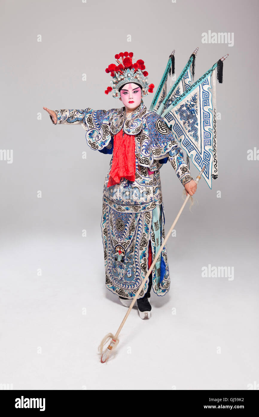 Peking Opera characters Stock Photo - Alamy