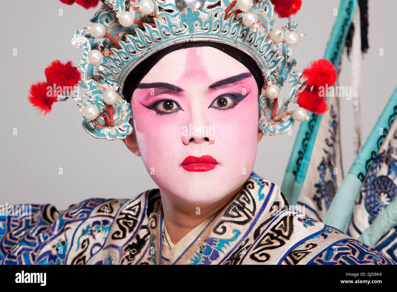 Peking Opera characters Stock Photo - Alamy