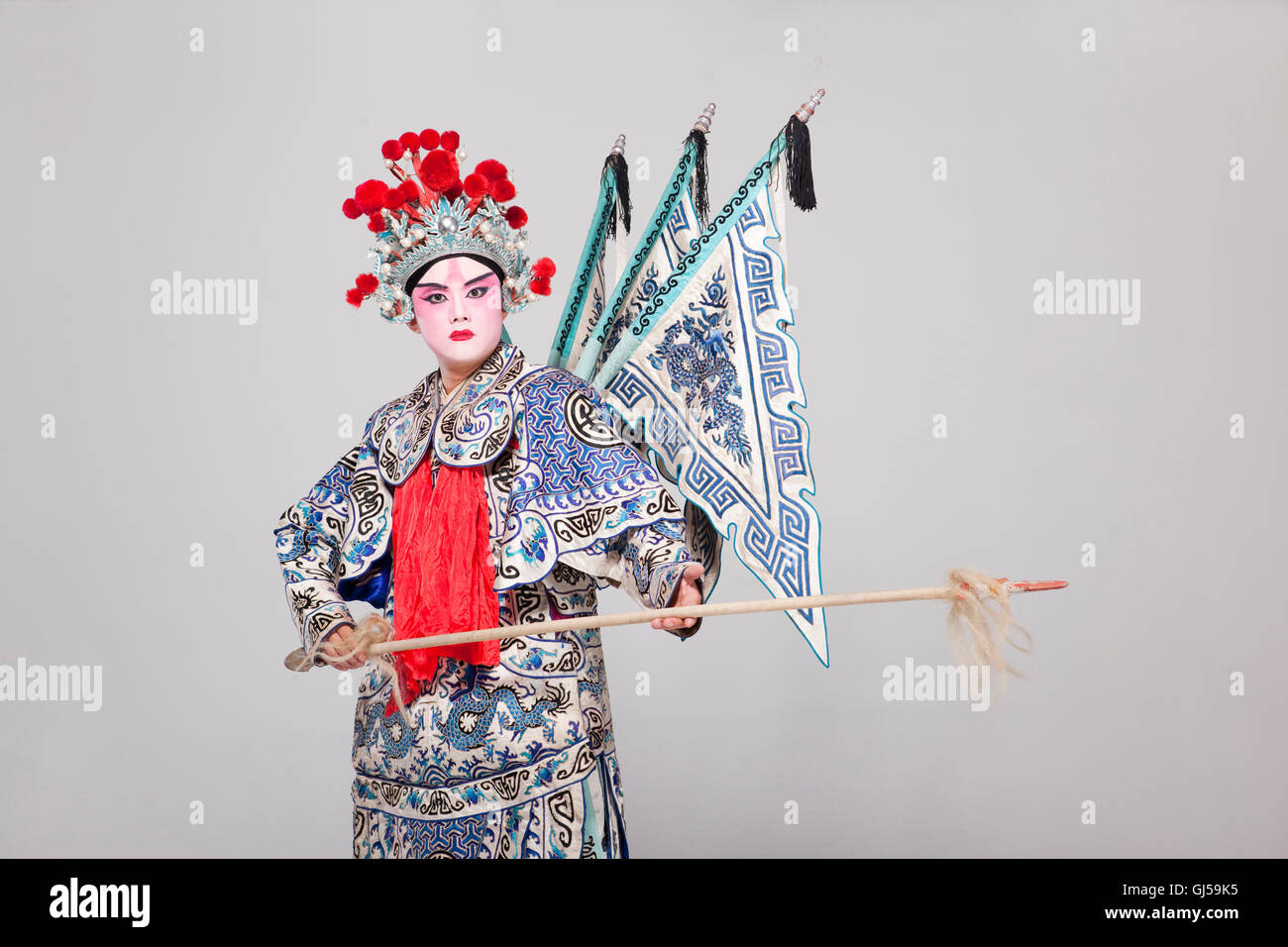 Peking Opera characters Stock Photo - Alamy