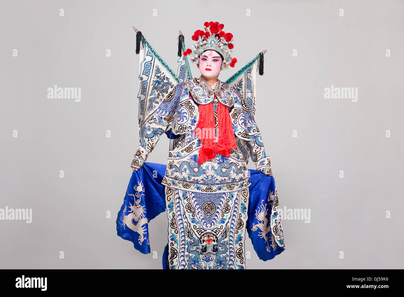 Peking Opera characters Stock Photo - Alamy