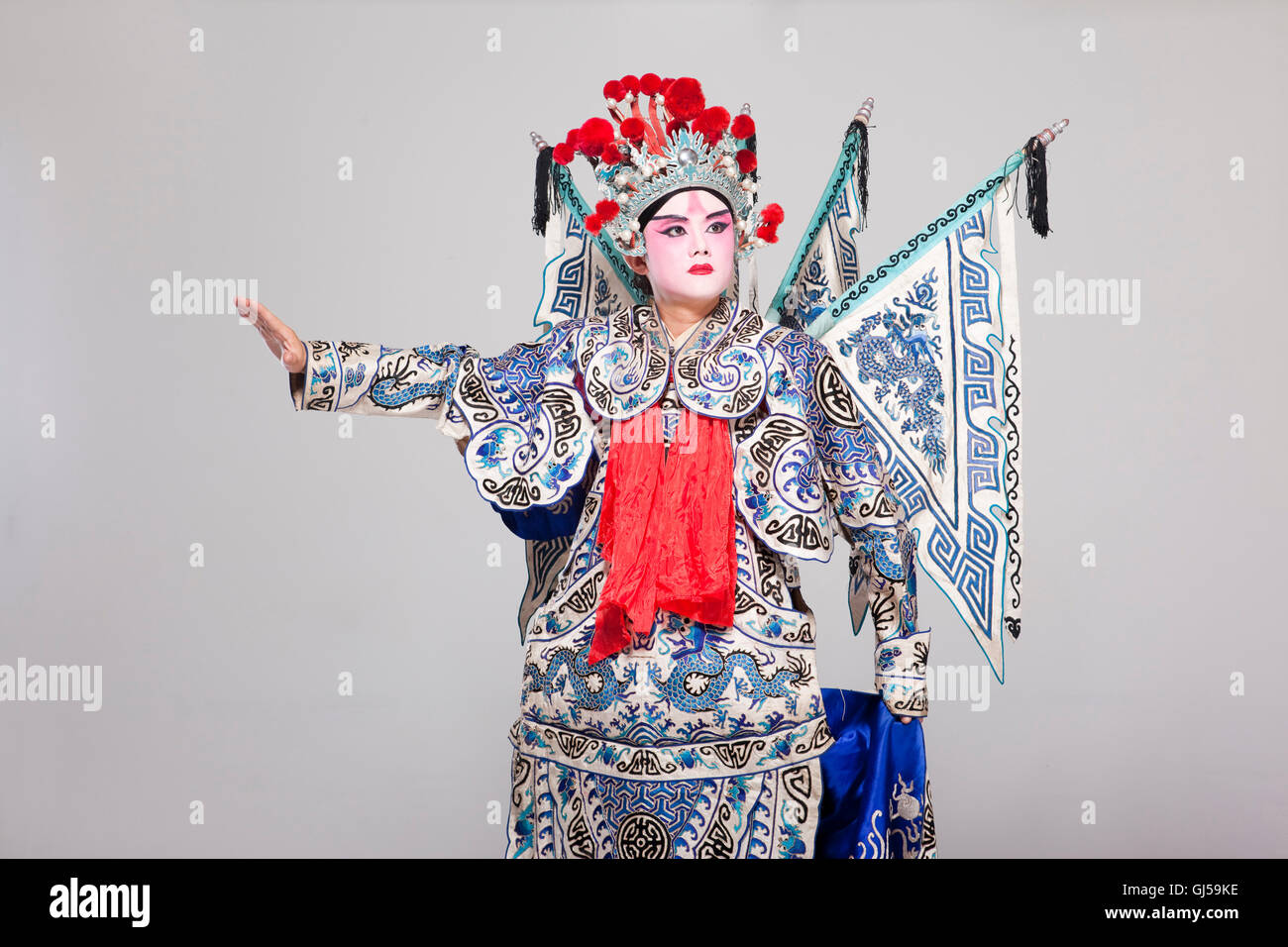 Peking Opera characters Stock Photo - Alamy