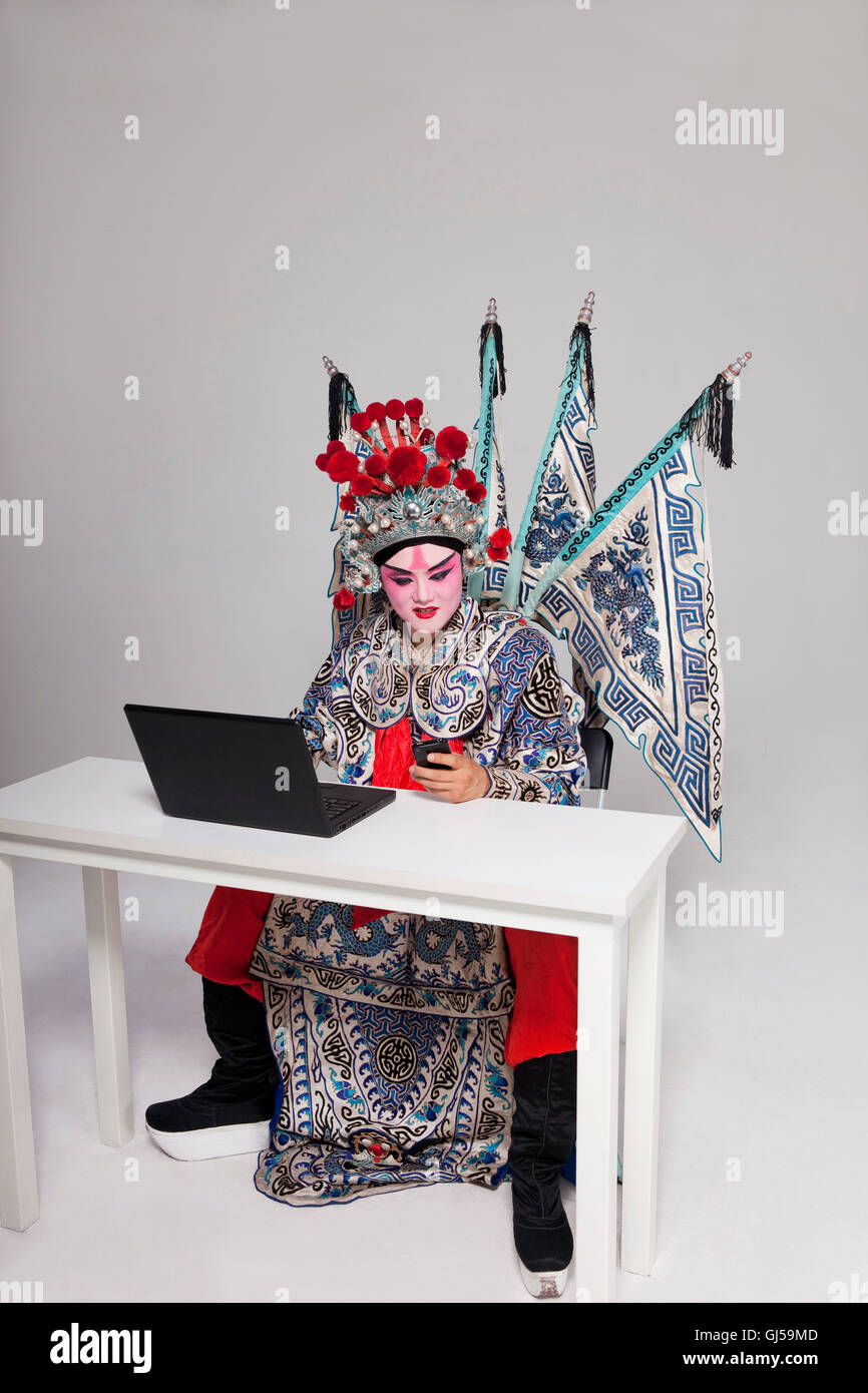 Peking Opera Flags High Resolution Stock Photography and Images - Alamy