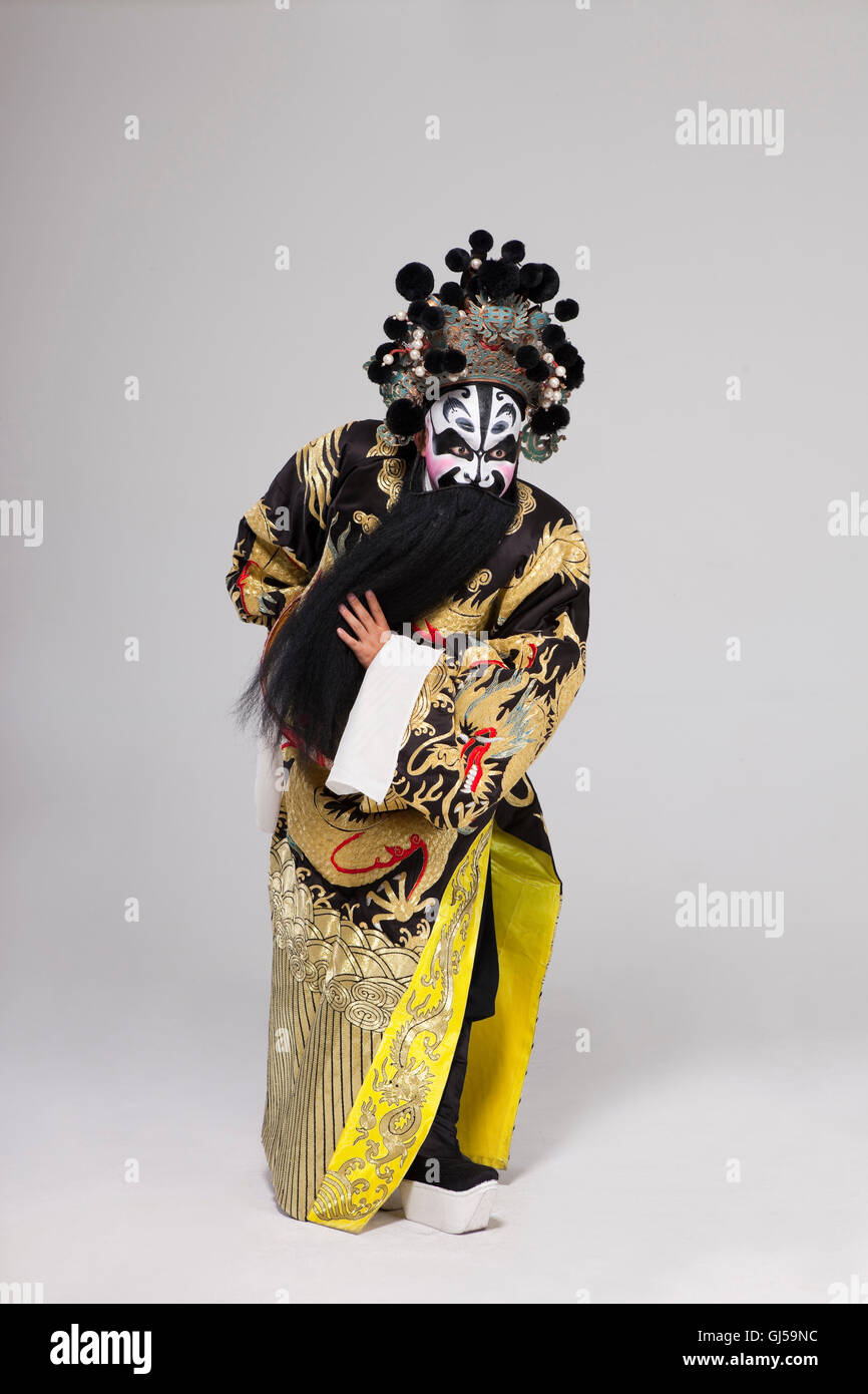 Peking Opera characters Stock Photo - Alamy