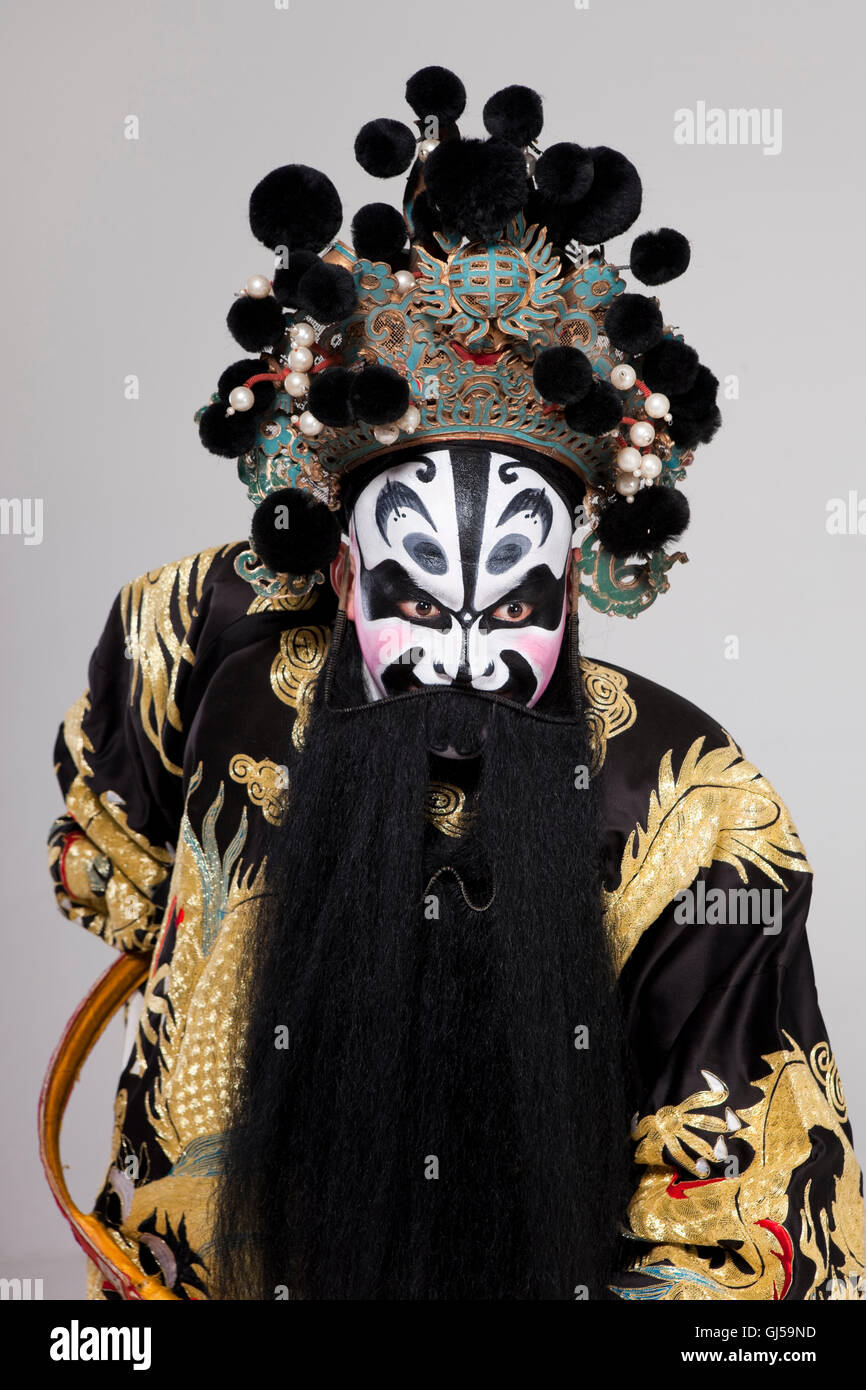 Peking Opera characters Stock Photo - Alamy