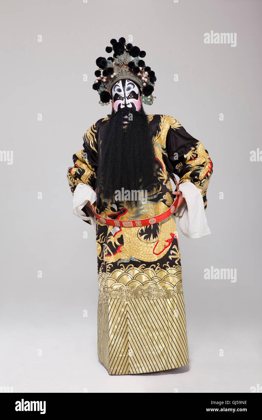 Peking Opera characters Stock Photo - Alamy