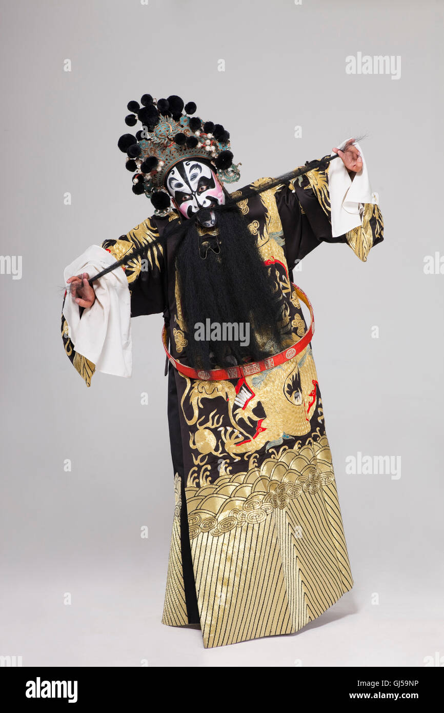 Peking Opera characters Stock Photo - Alamy