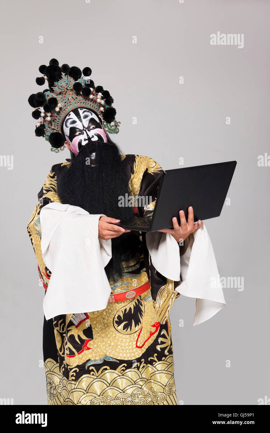 Peking Opera characters Stock Photo - Alamy