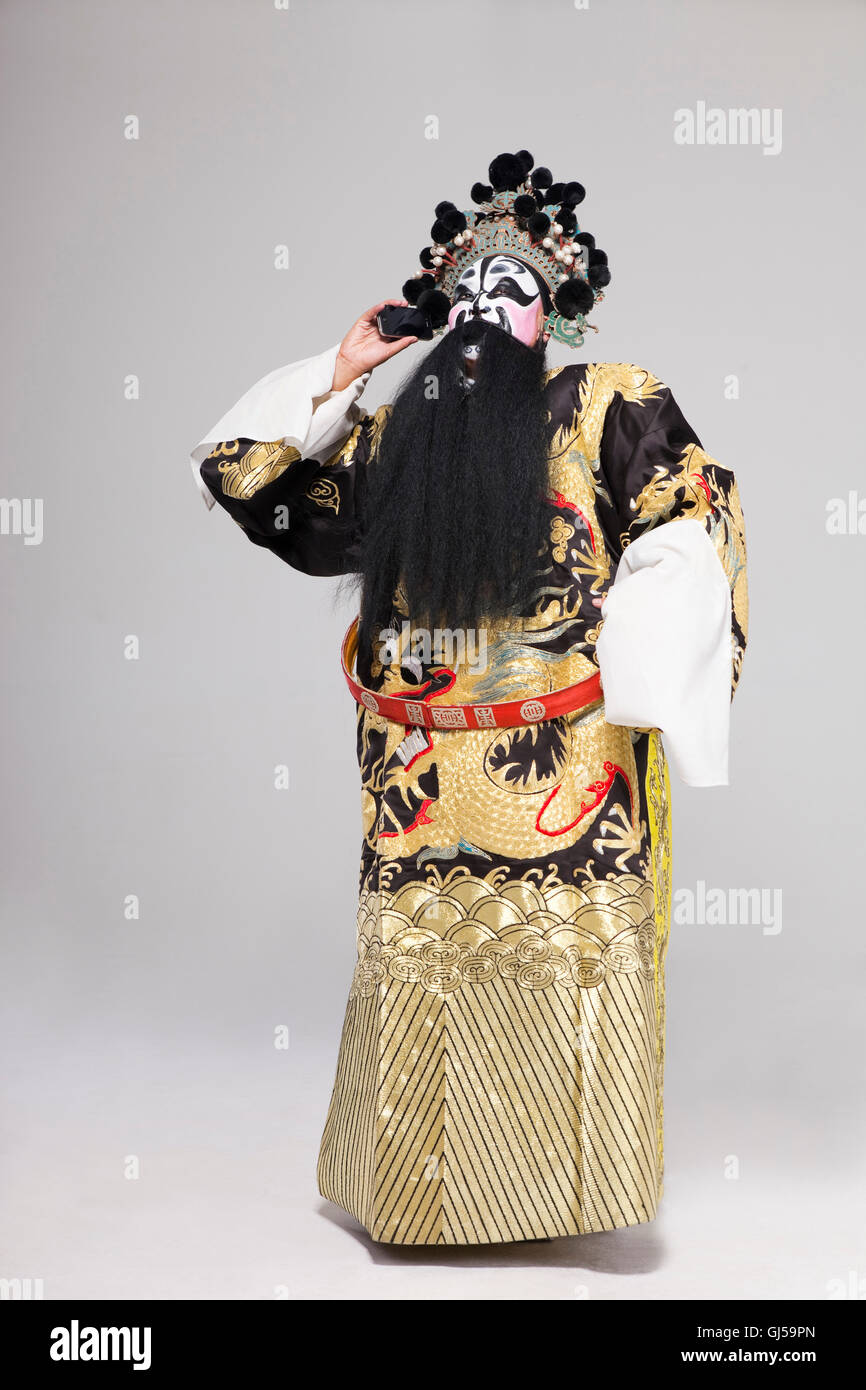 Peking Opera characters Stock Photo - Alamy