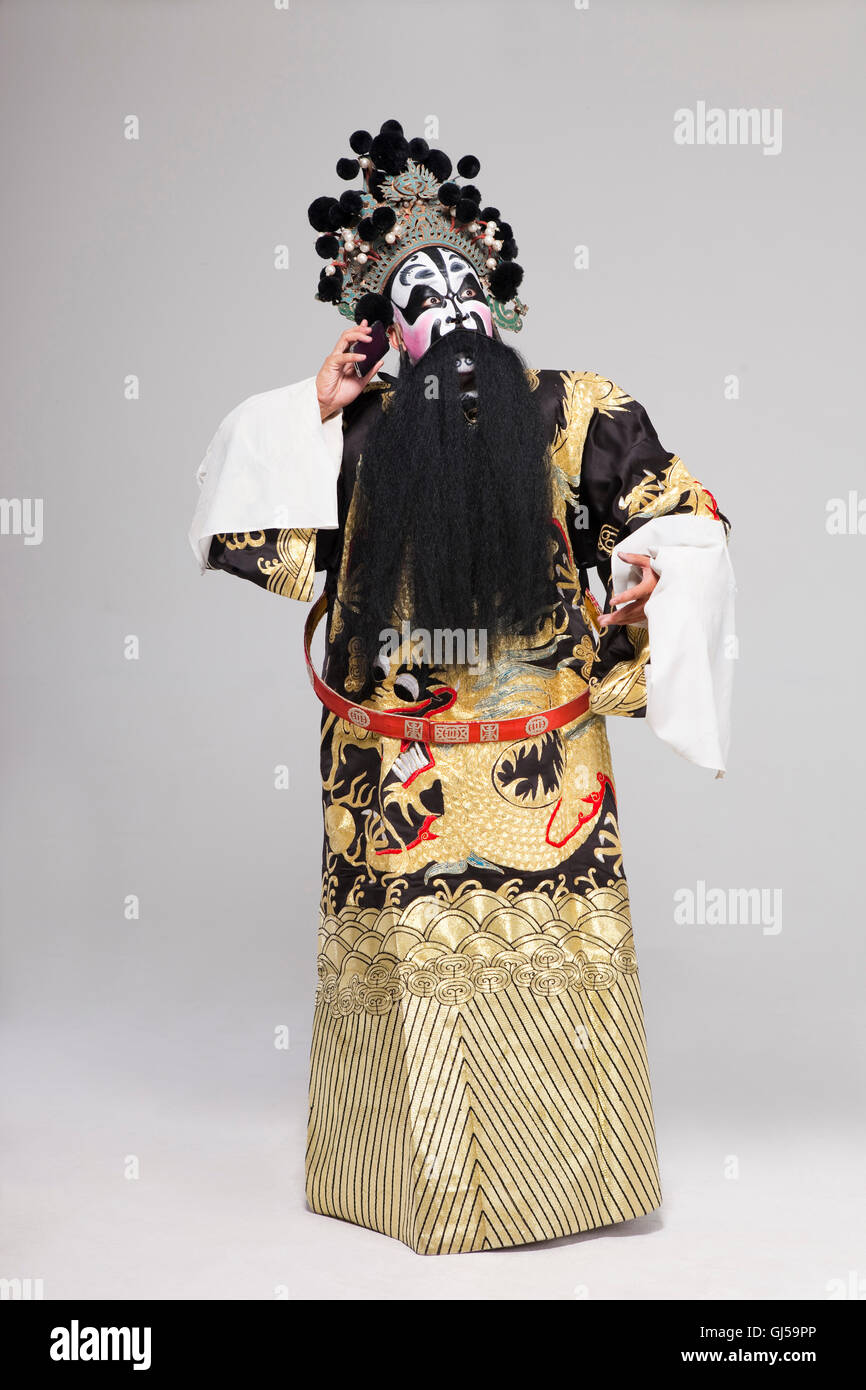 Peking Opera characters Stock Photo - Alamy