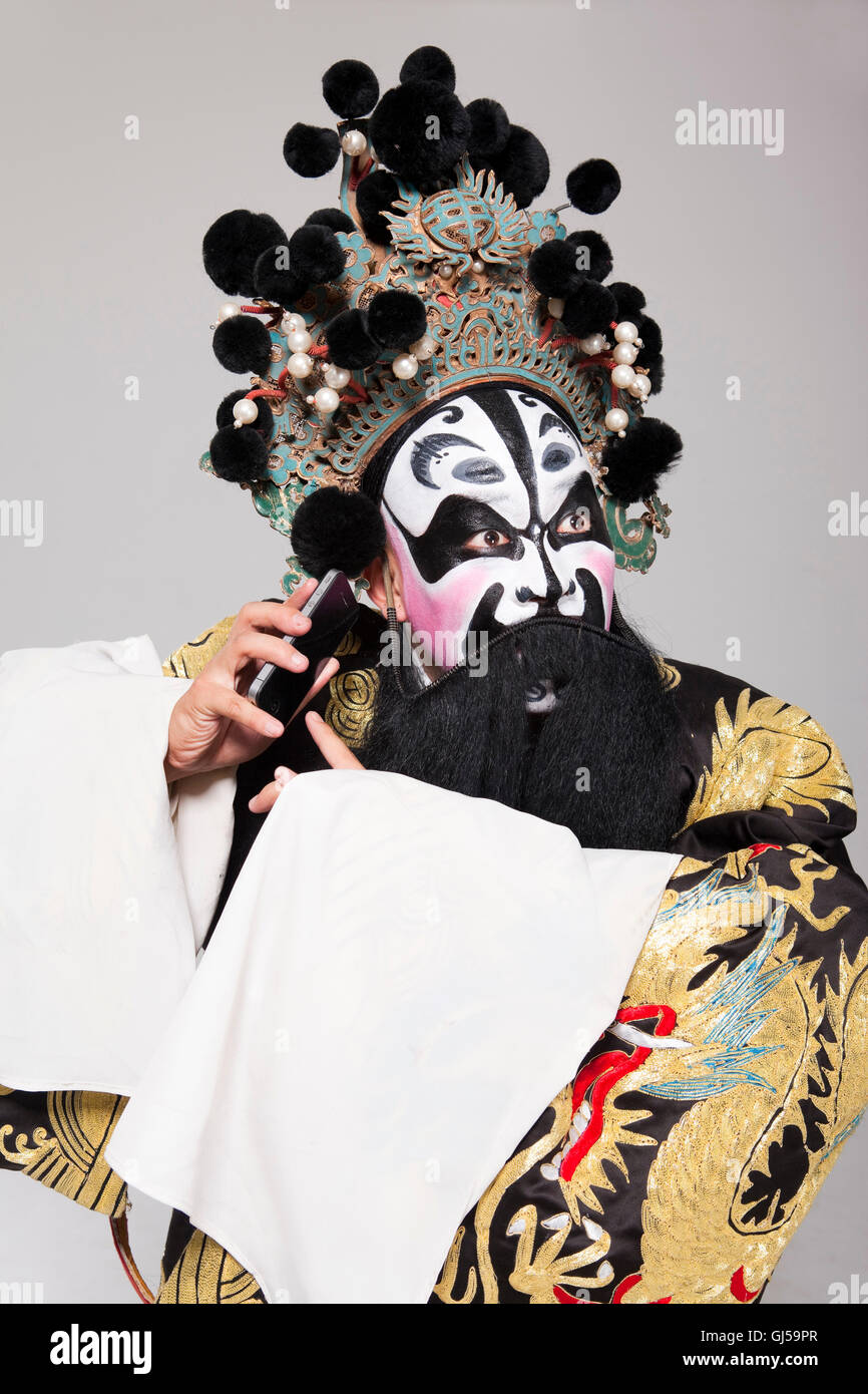 Peking Opera characters Stock Photo - Alamy