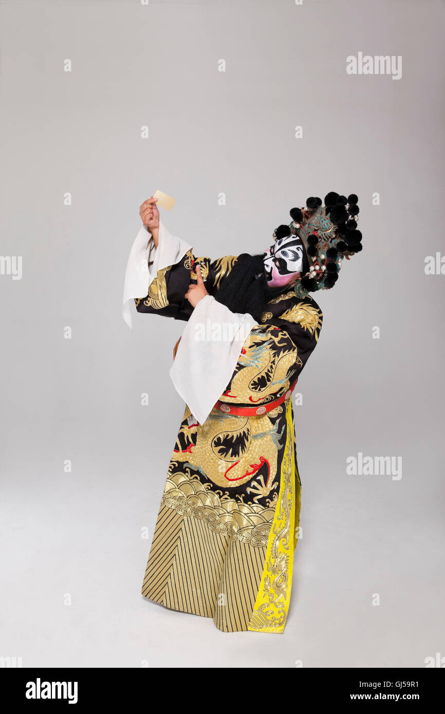 Peking Opera characters Stock Photo - Alamy