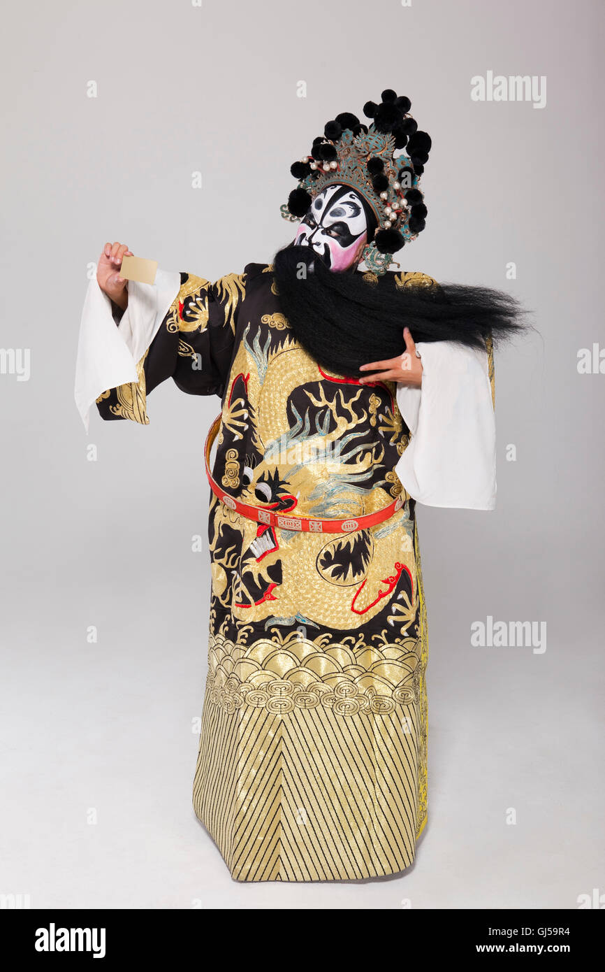 Peking Opera characters Stock Photo - Alamy
