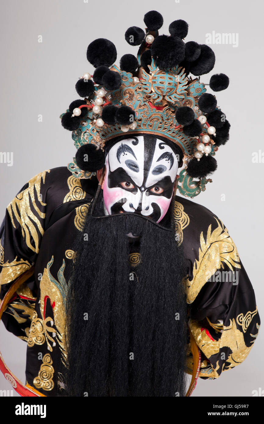 Peking Opera characters Stock Photo - Alamy
