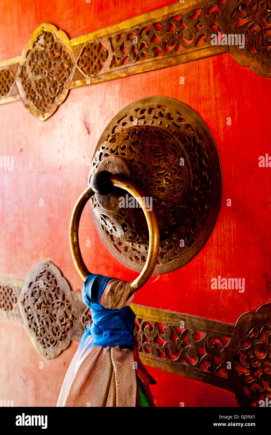 Labrang Monastery in Gansu Stock Photo - Alamy